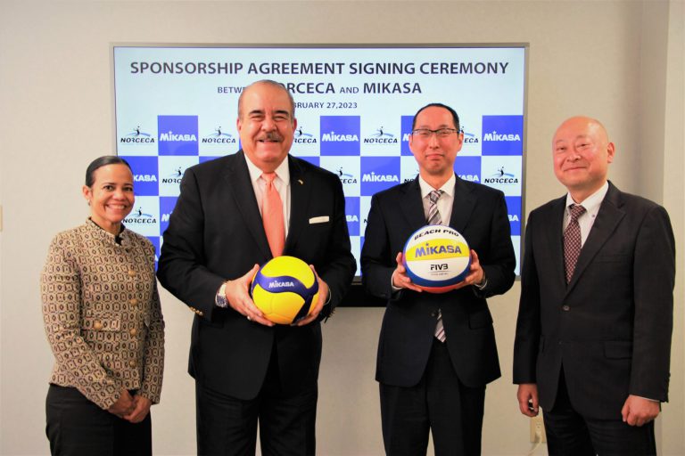 MIKASA and NORCECA Signing Ceremony – NORCECA