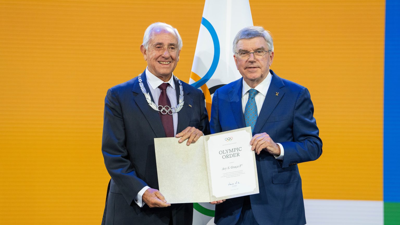 Dr Ary S. Graça F° awarded Olympic Order at 144th IOC Session – NORCECA