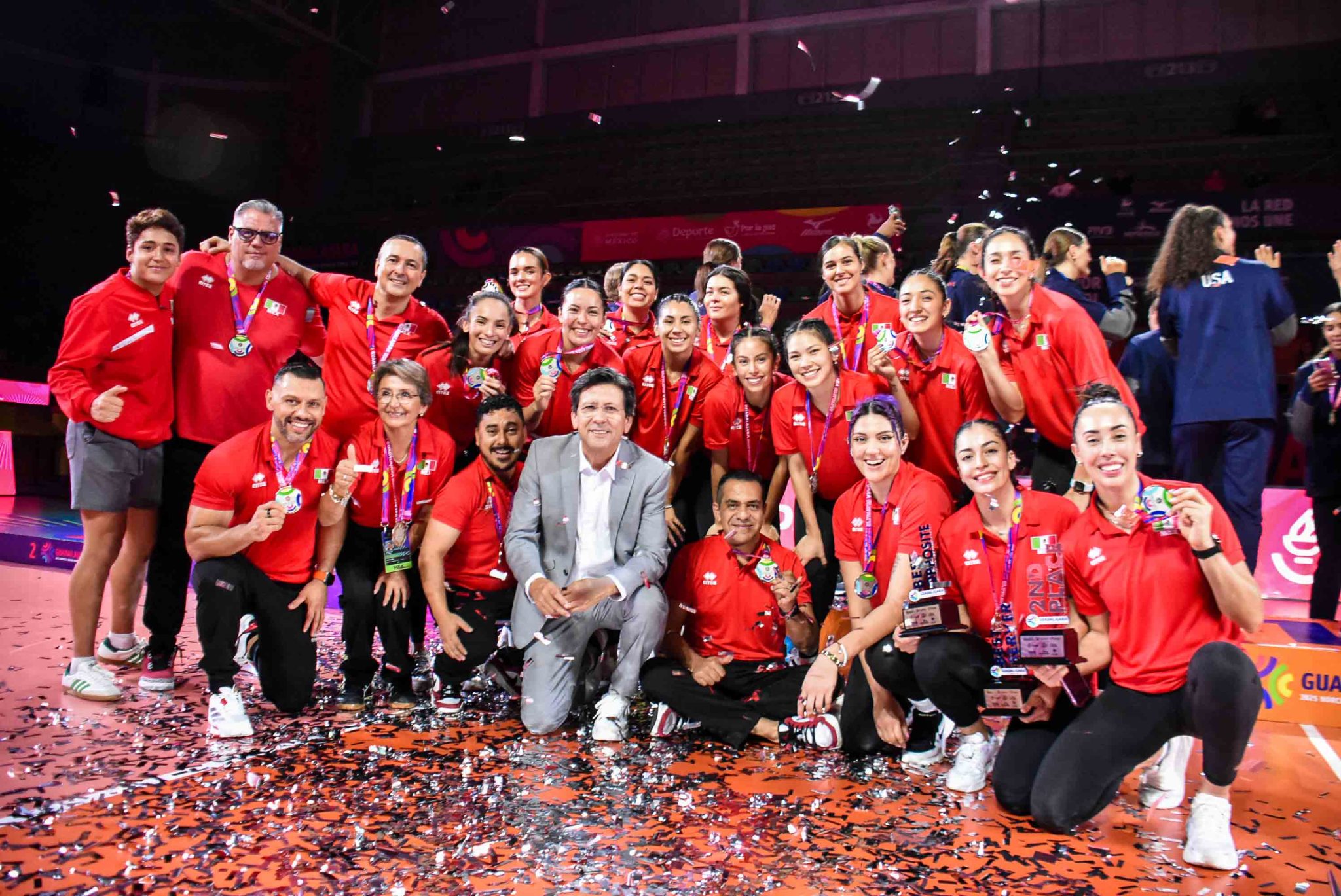 USA Crowned Undefeated Champion at 2025 NORCECA Women’s Final Six – NORCECA