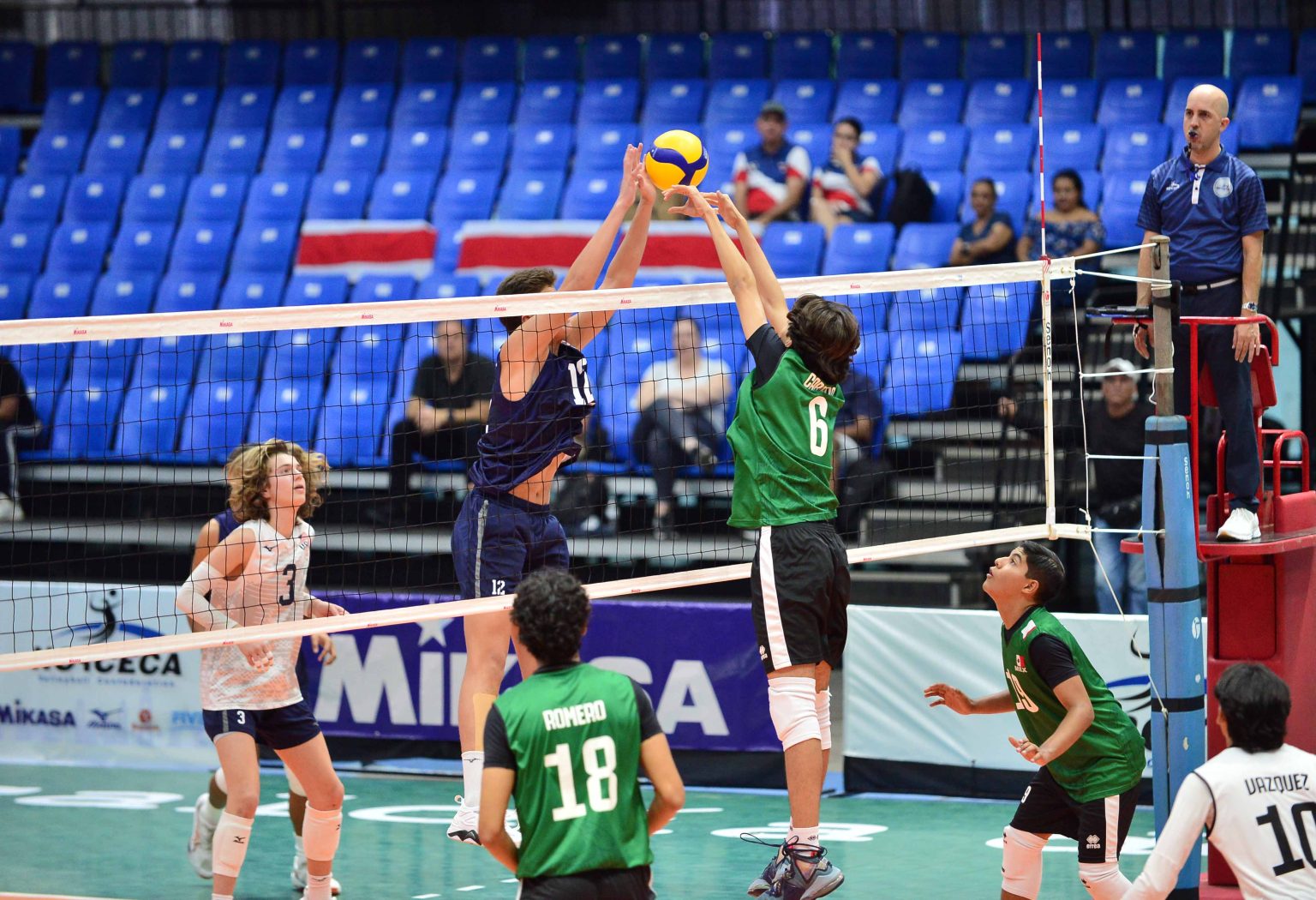 United States Defeats Mexico in NORCECA U17 Men’s Opening Match – NORCECA